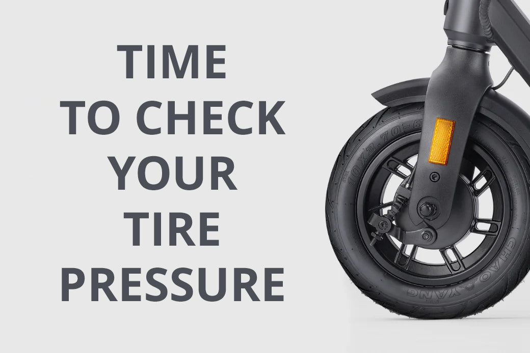 VMAX explains: Why the tire pressure of your e-scooter is so important ...