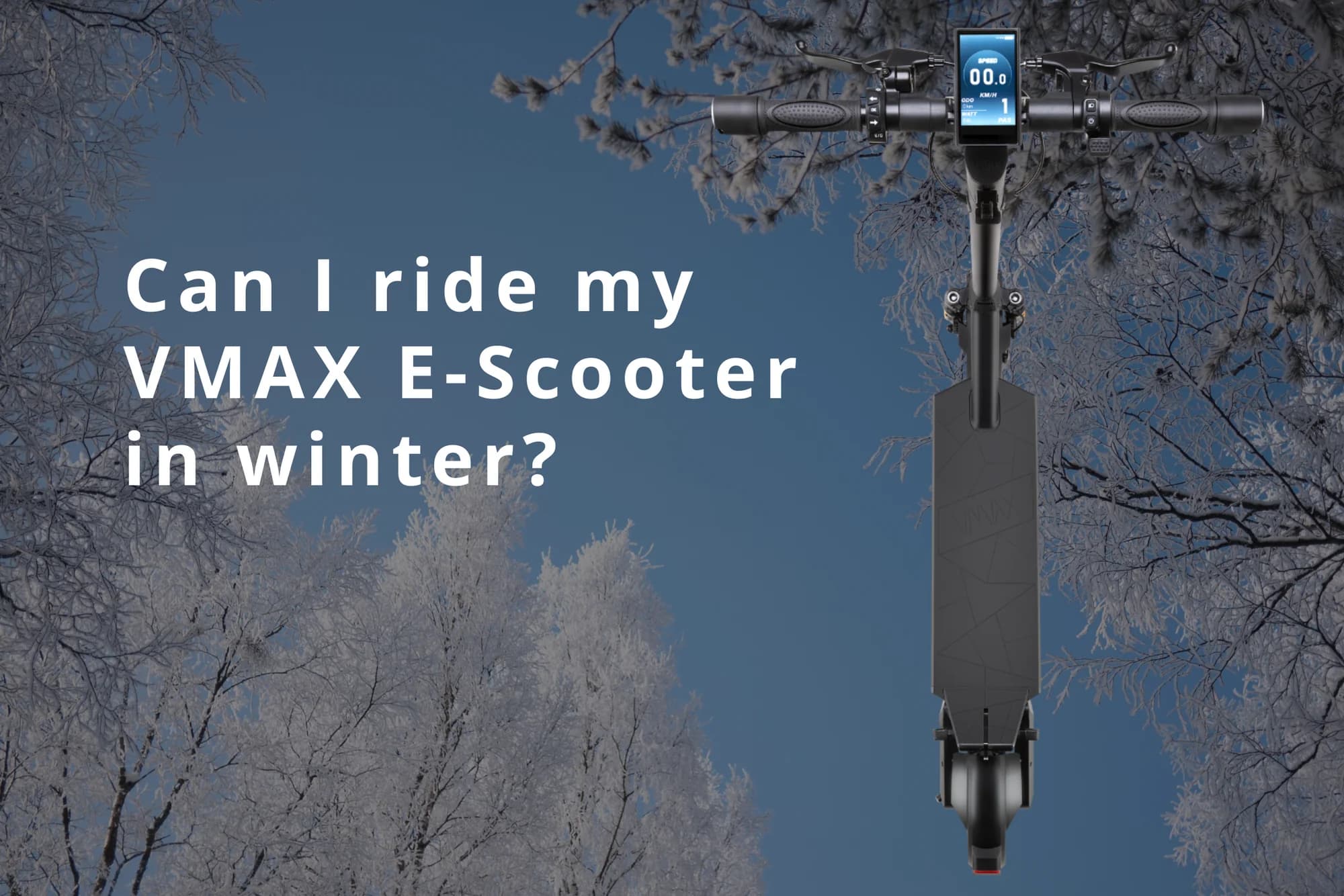 Can I Ride my VMAX E-Scooter in the Winter? - can-i-ride-my-vmax-e ...