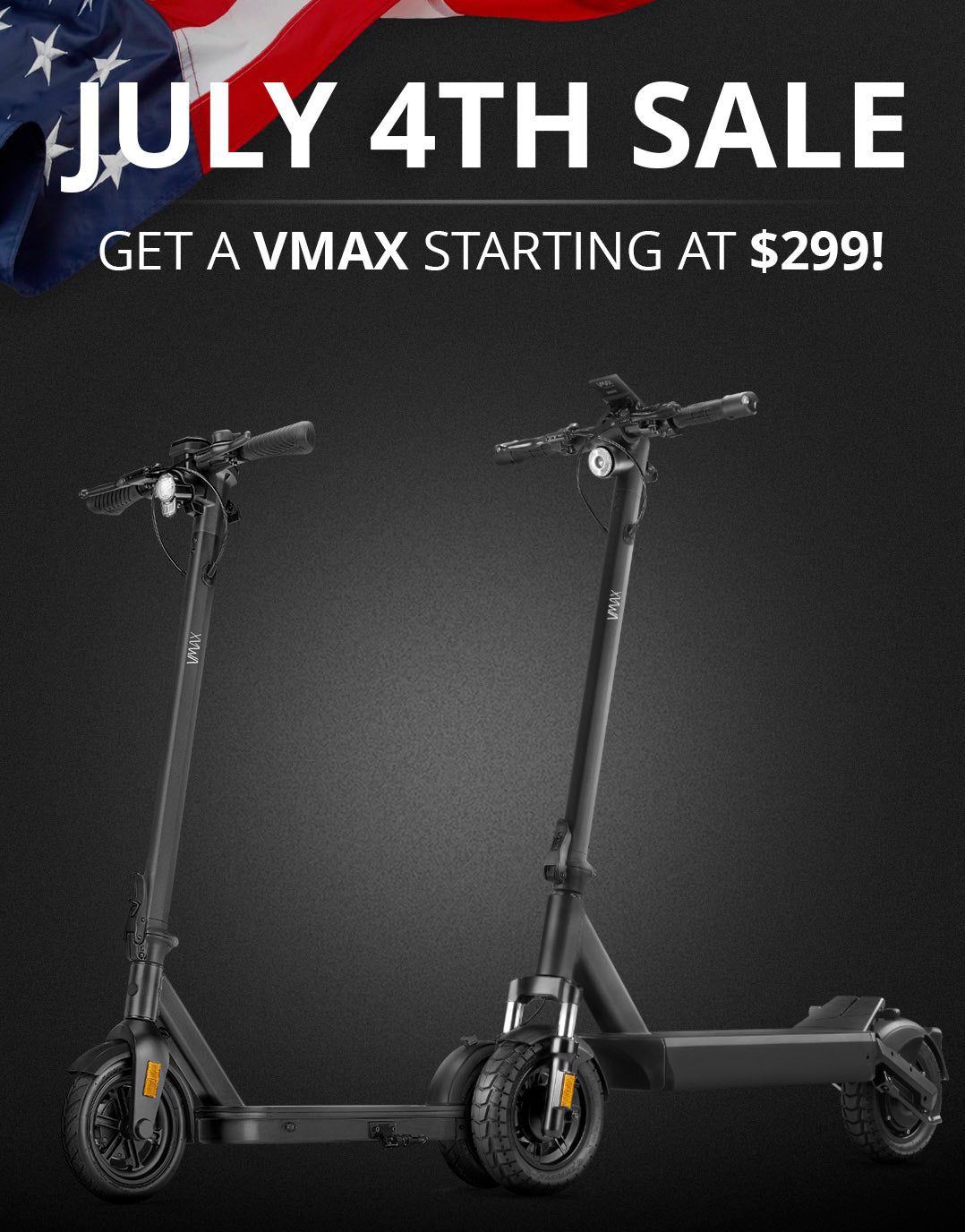 VMAX Electric Scooters - Time for E-Quality