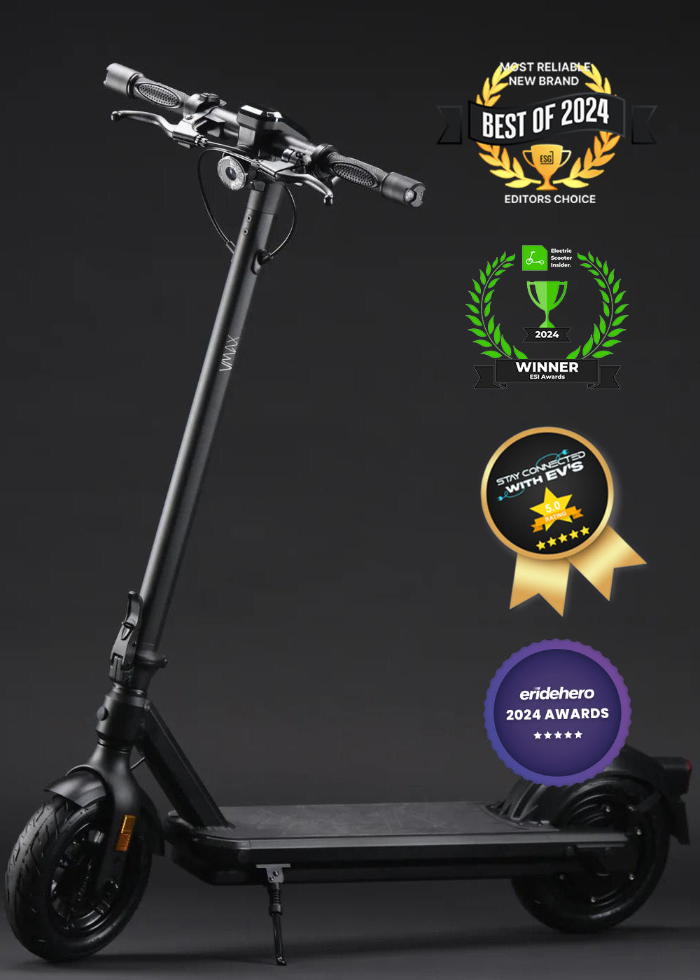 VMAX Electric Scooters - Time for E-Quality