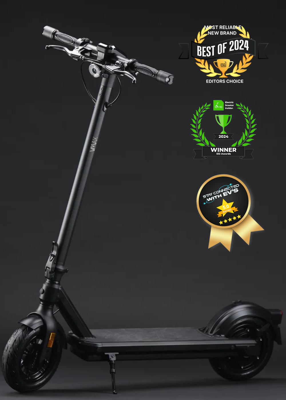 VMAX Electric Scooters - Time for E-Quality